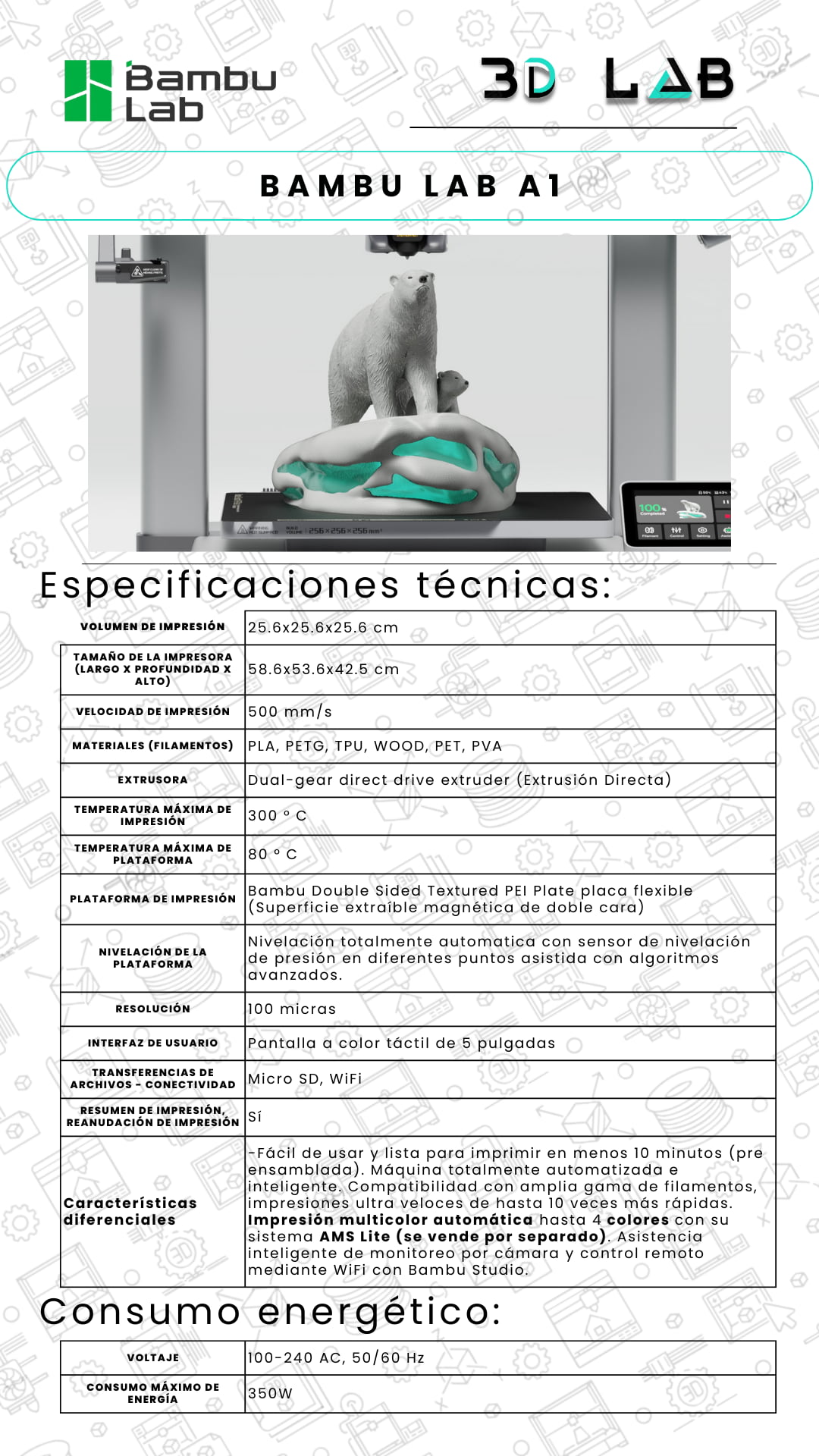 Bambu Lab A1 PREVENTA